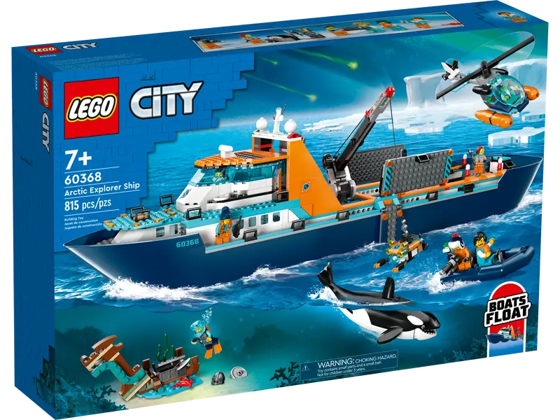 Lego City Arctic Explorer Ship 60368 — The Village Toy Shop