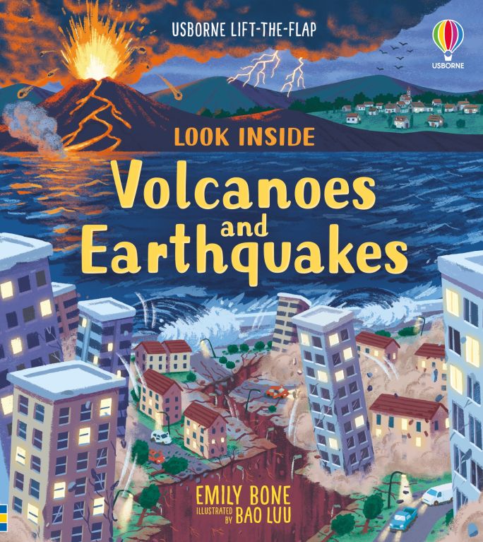 Usborne Look Inside Volcanoes and Earthquakes — The Village Toy Shop